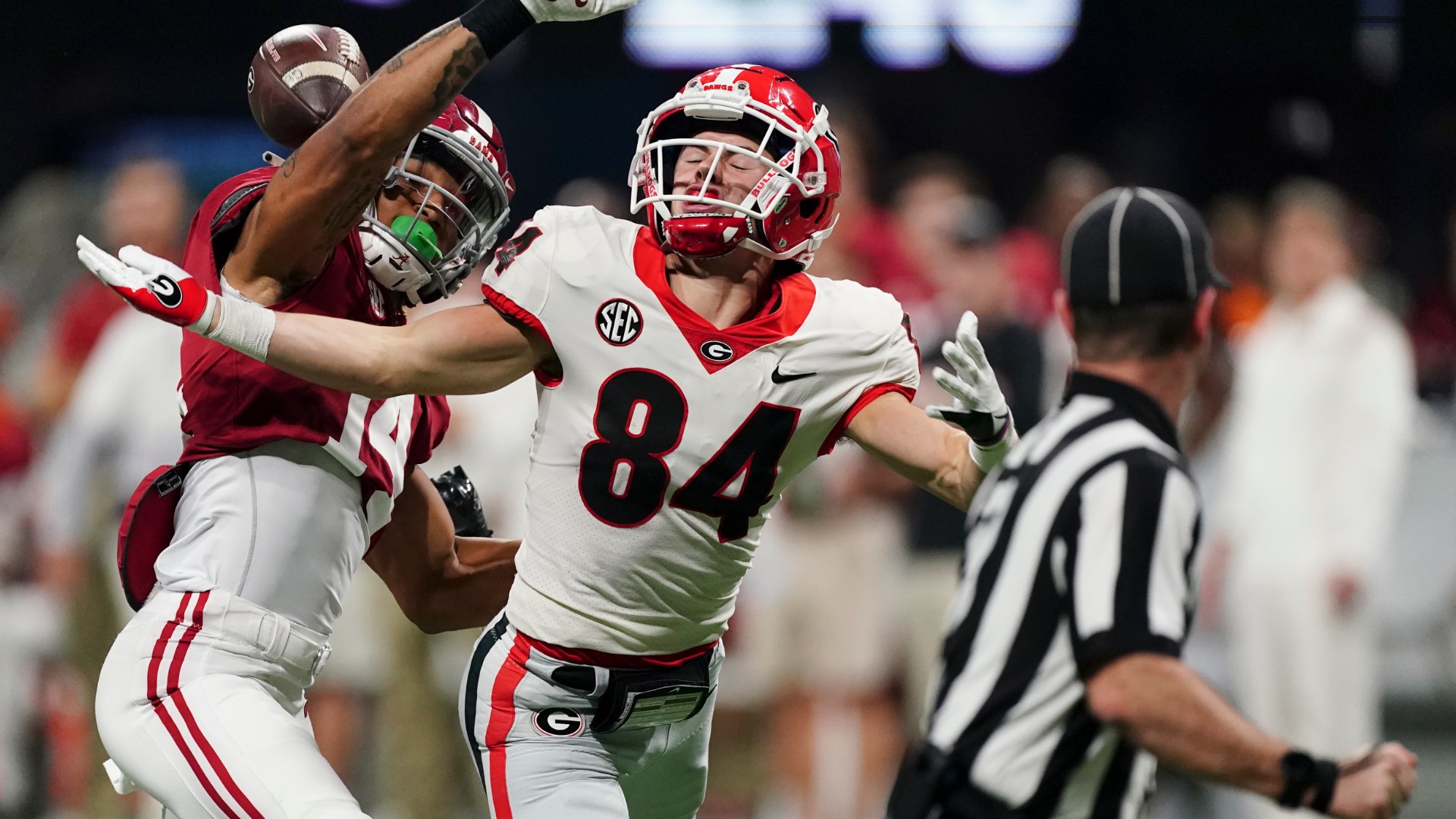 Georgia hasn't lost since Alabama beat them in 2021 SEC Champ ...
