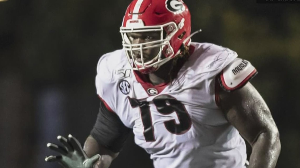 Andrew Thomas, Isaiah Wilson to enter NFL draft | 11alive.com