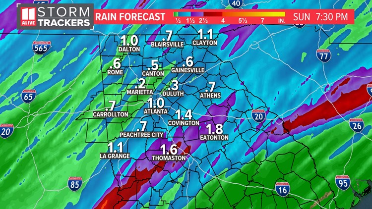 Flood Watch metro Atlanta | Conditions to expect | 11alive.com