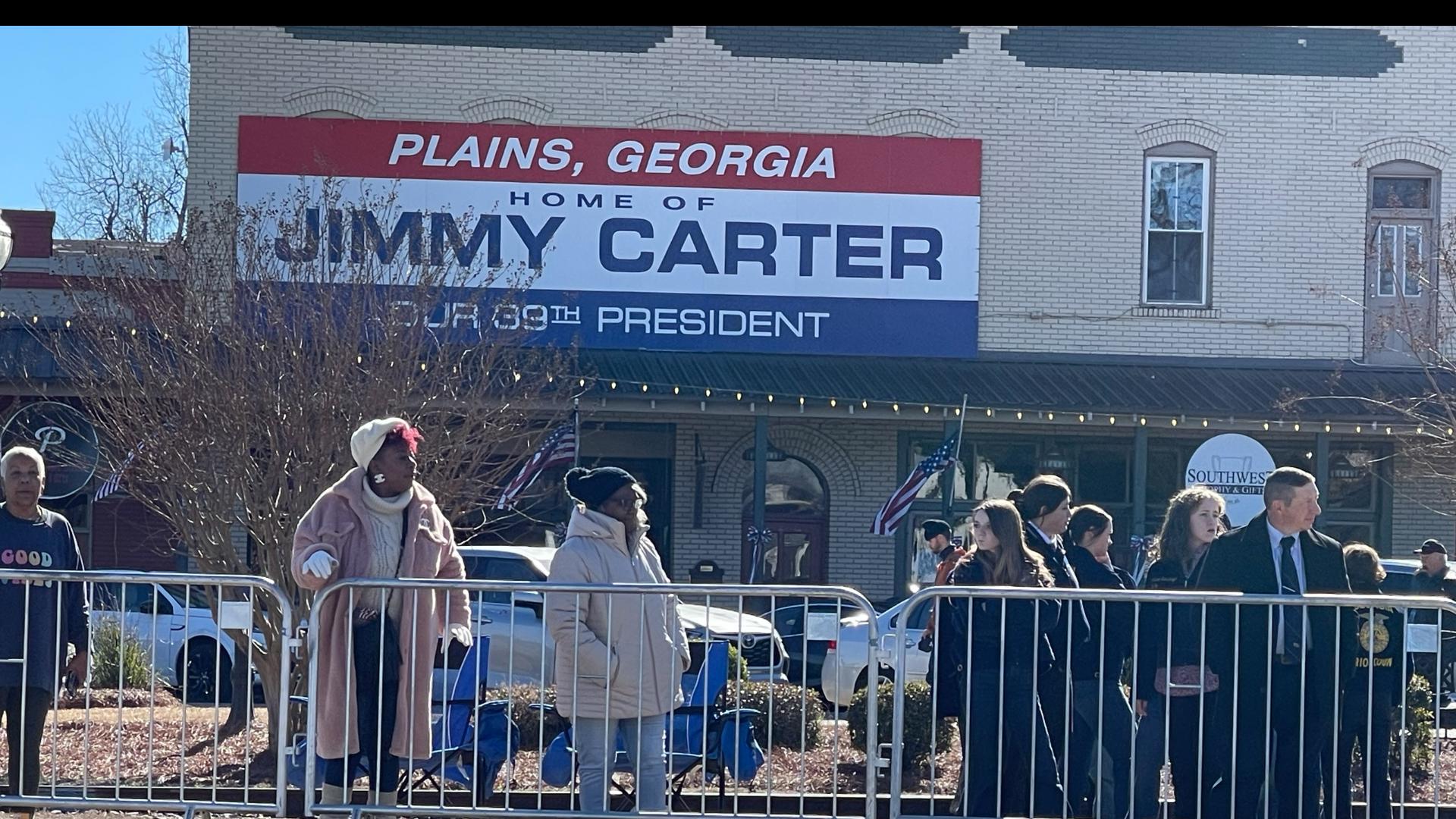 Jimmy Carter's funeral in Plains | Updated timeline of events | 11alive.com