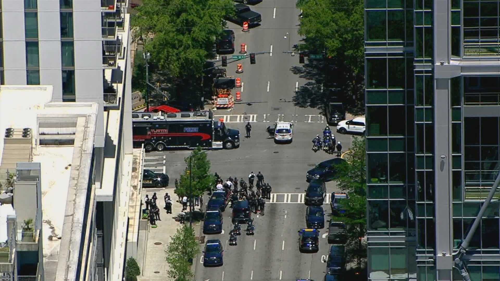 Atlanta shooting | Active shooter on West Peachtree in Midtown ...