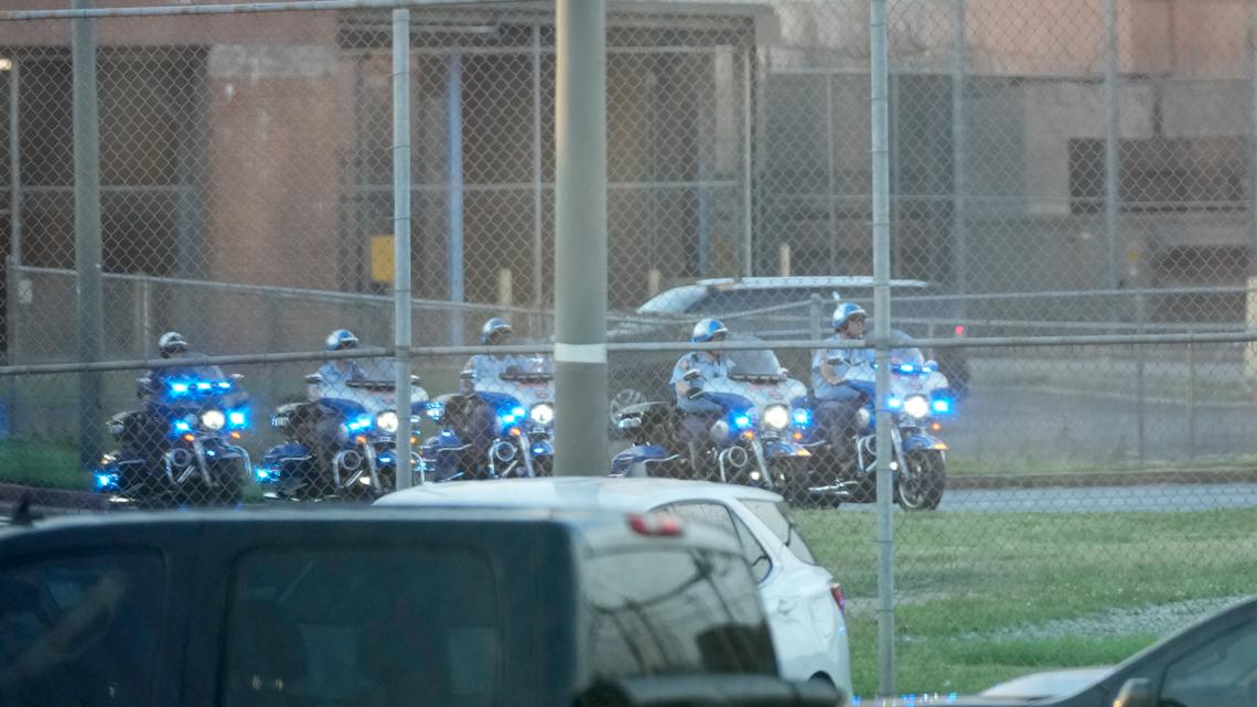 Trump jail mug shot picture from Fulton County Jail | 11alive.com