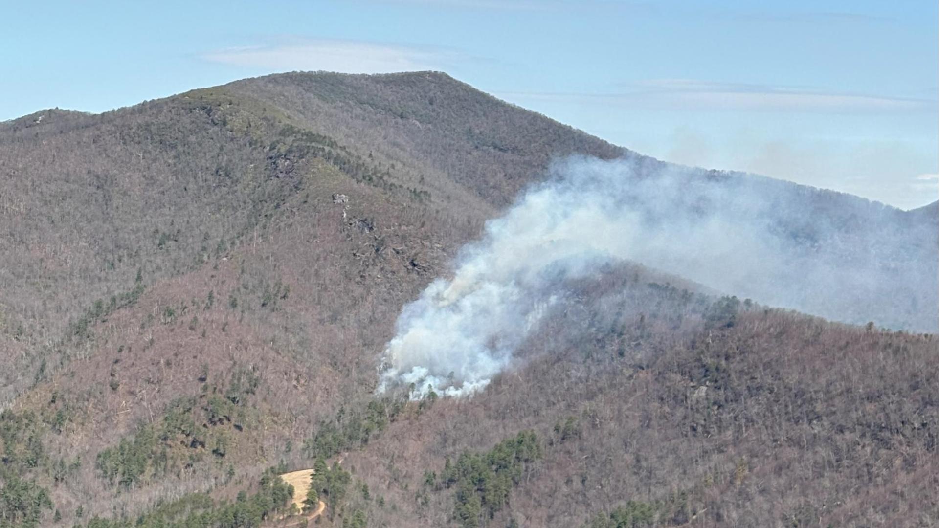 Big Ridge Fire spreads 1,000 acres | 11alive.com
