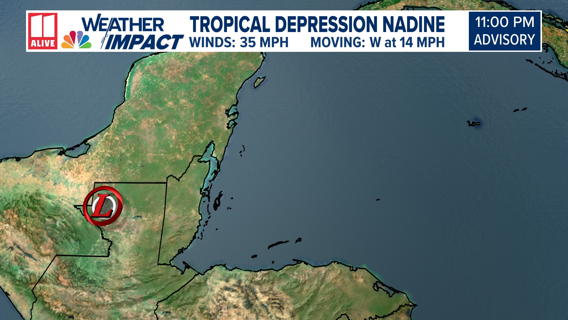 Tropical Storm Nadine | Storm forecast | 11alive.com