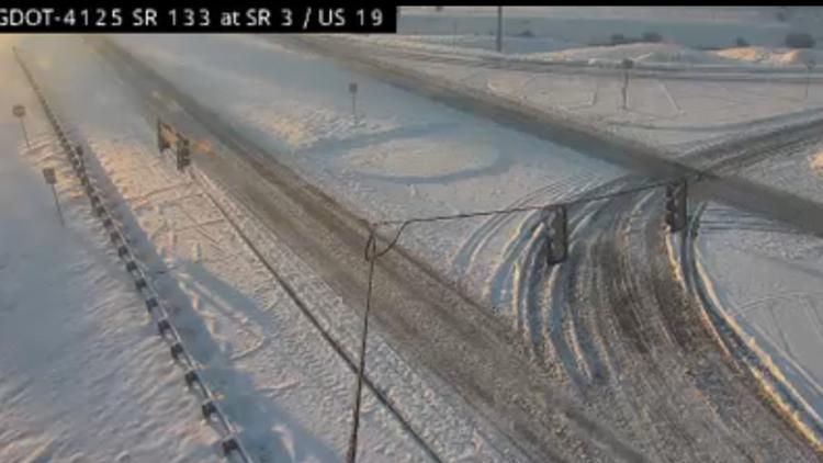 Georgia icy road pictures | 11alive.com