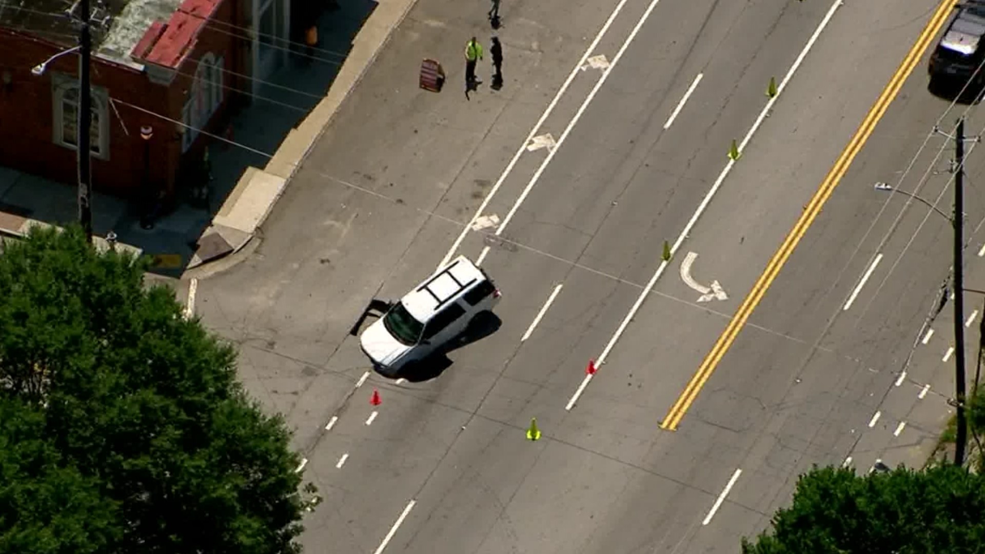 Sinkhole in Midtown Atlanta on Ponce De Leon | Updates | 11alive.com