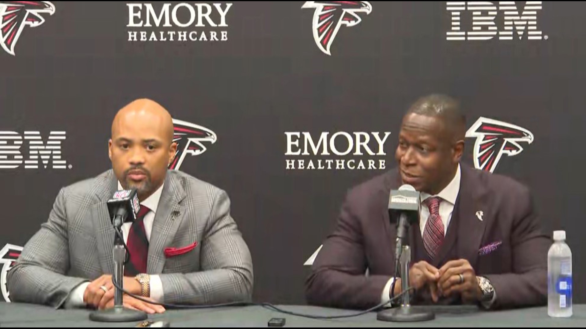 NFL Draft | Falcons head coach, general manager on new players ...