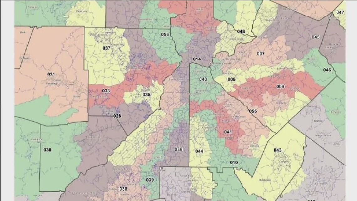 Georgia senators release new court-ordered districts | 11alive.com