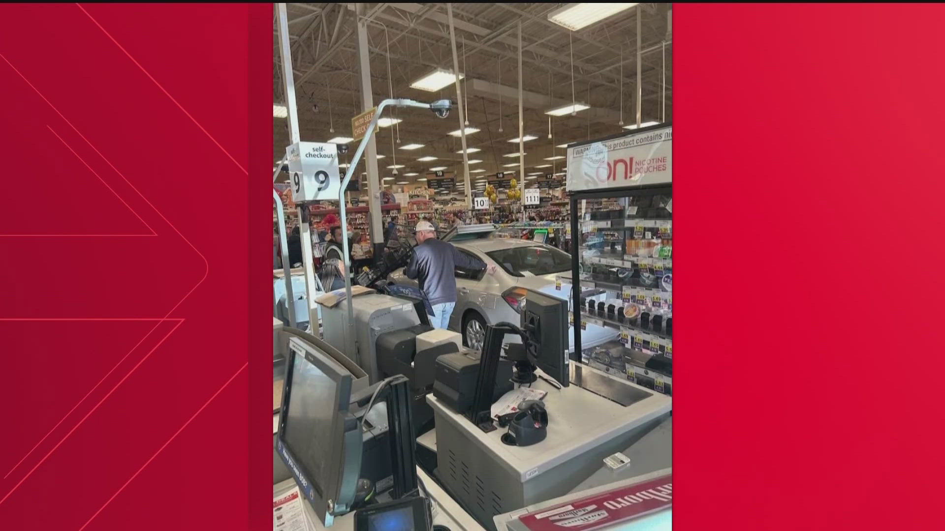 Car crashes into Athens Kroger | 11alive.com