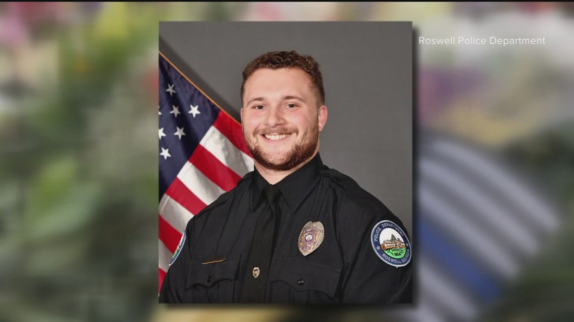 Jeremy Labonte Roswell Police officer funeral | Key information ...