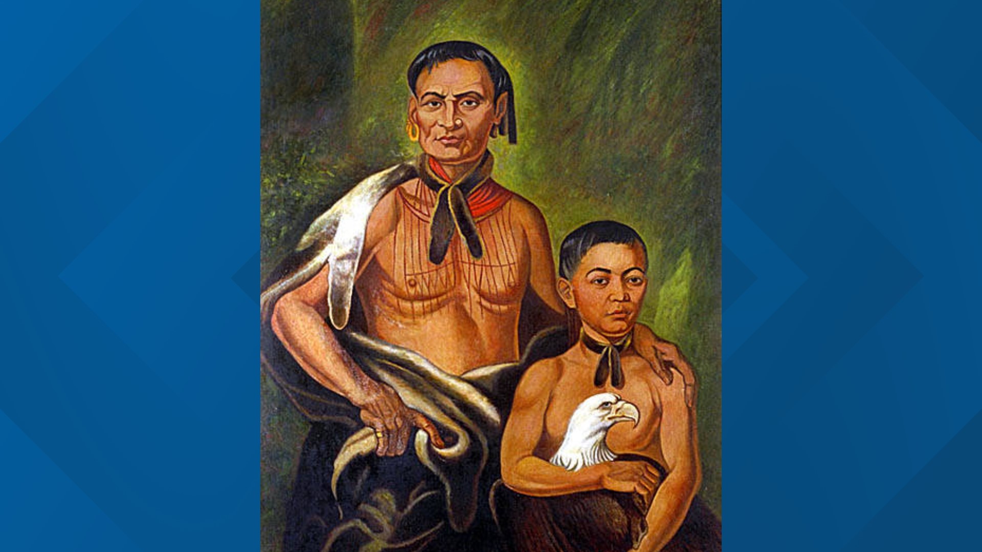 Georgia Capitol history | Portraits of Native American leaders | 11alive.com