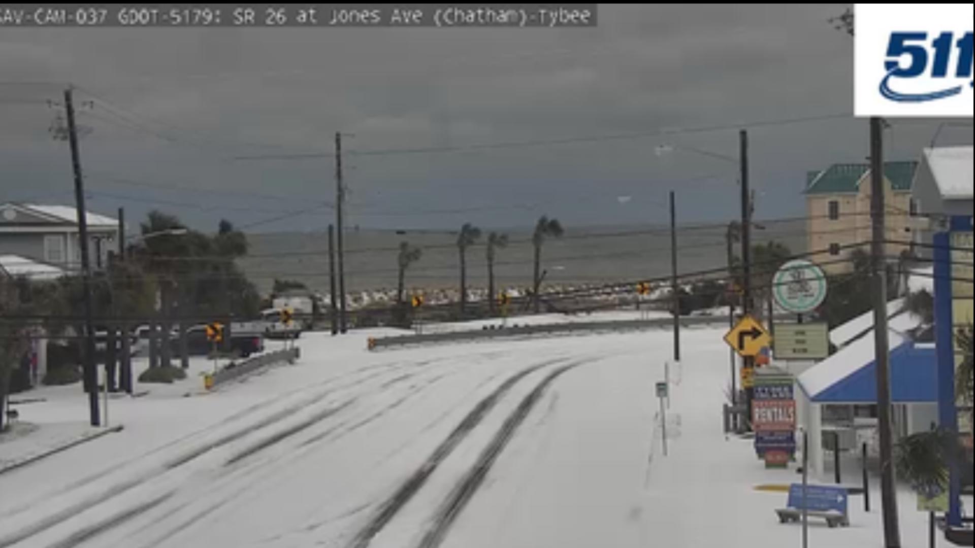 Georgia icy road pictures | 11alive.com