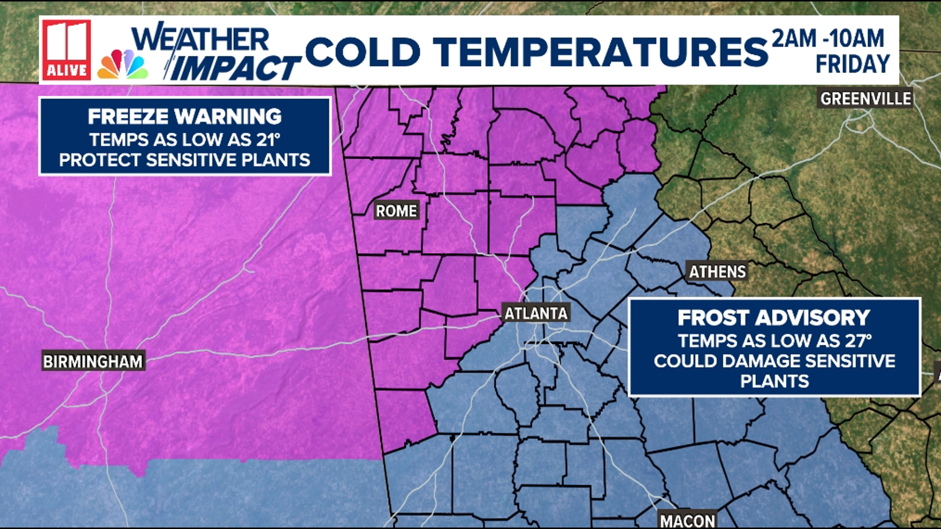 PHOTOS | Snow in Georgia 2017! | 11alive.com