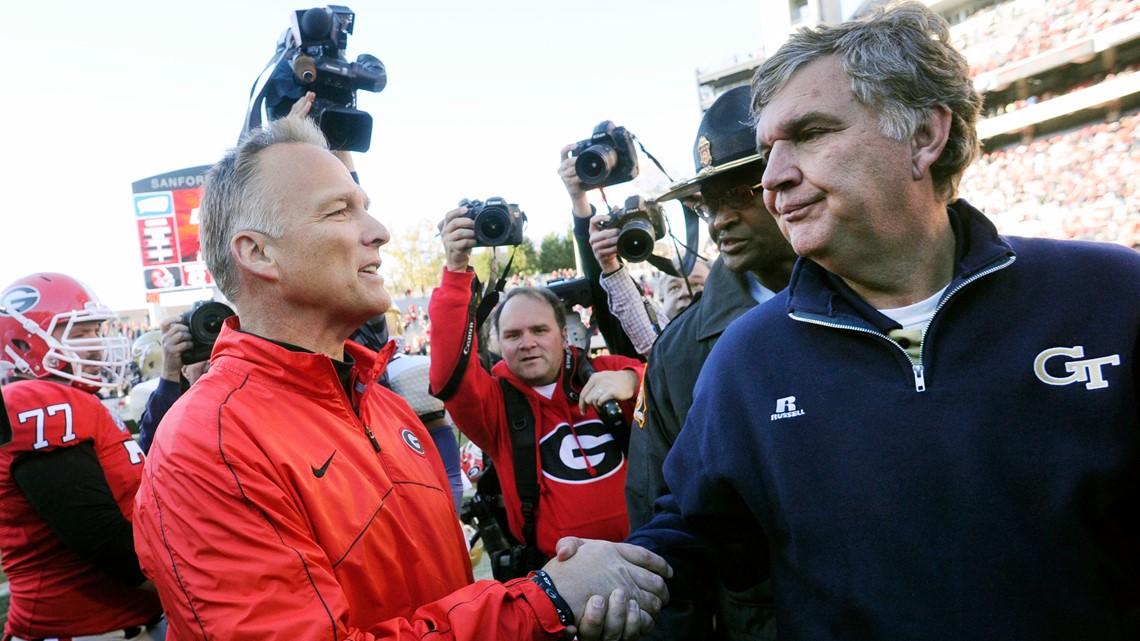 Mark Richt, Paul Johnson inducted into CFB Hall of Fame | 11alive.com