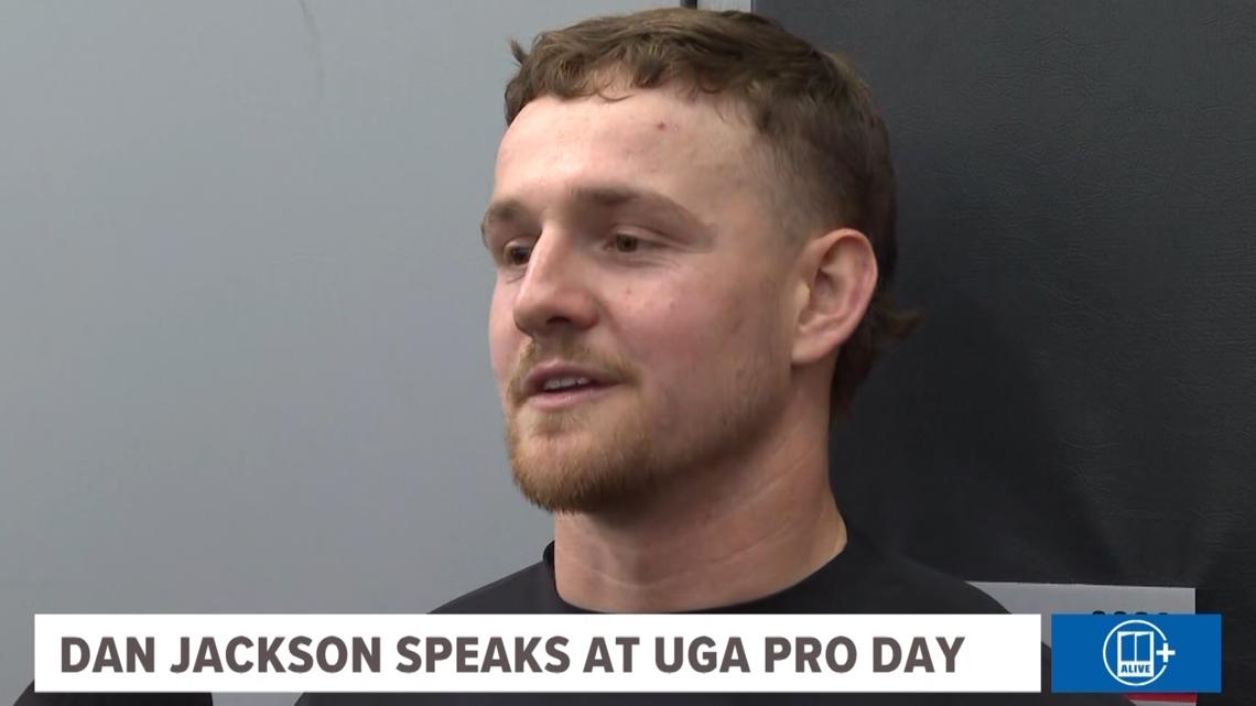 Dan Jackson at UGA Pro Day | Full remarks | 11alive.com