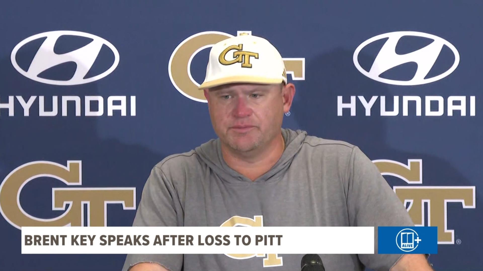 Brent Key somber after emotional loss to Pitt to wash Georgia Tech's ...