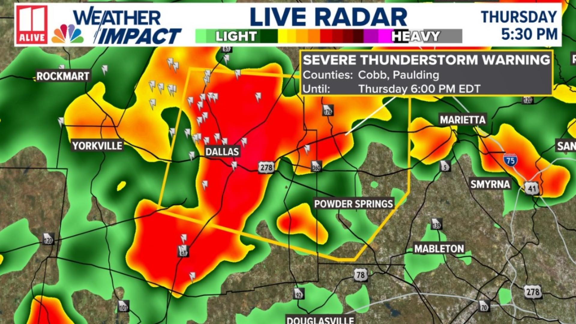 Atlanta weather updates | July 18 thunderstorms | 11alive.com