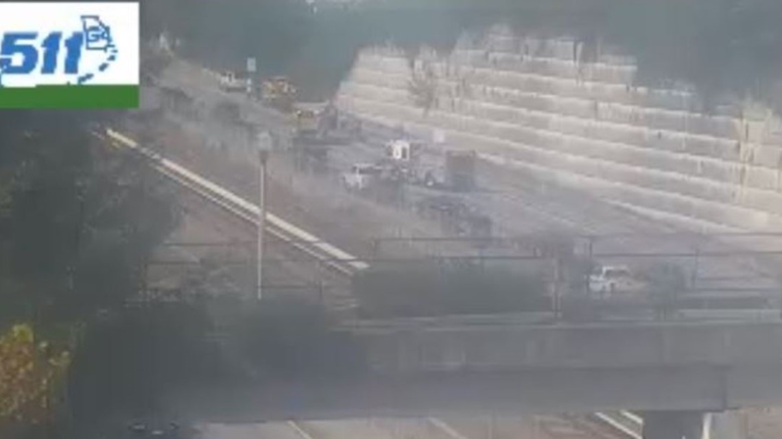 Georgia 400 North traffic Atlanta vehicle fire | 11alive.com