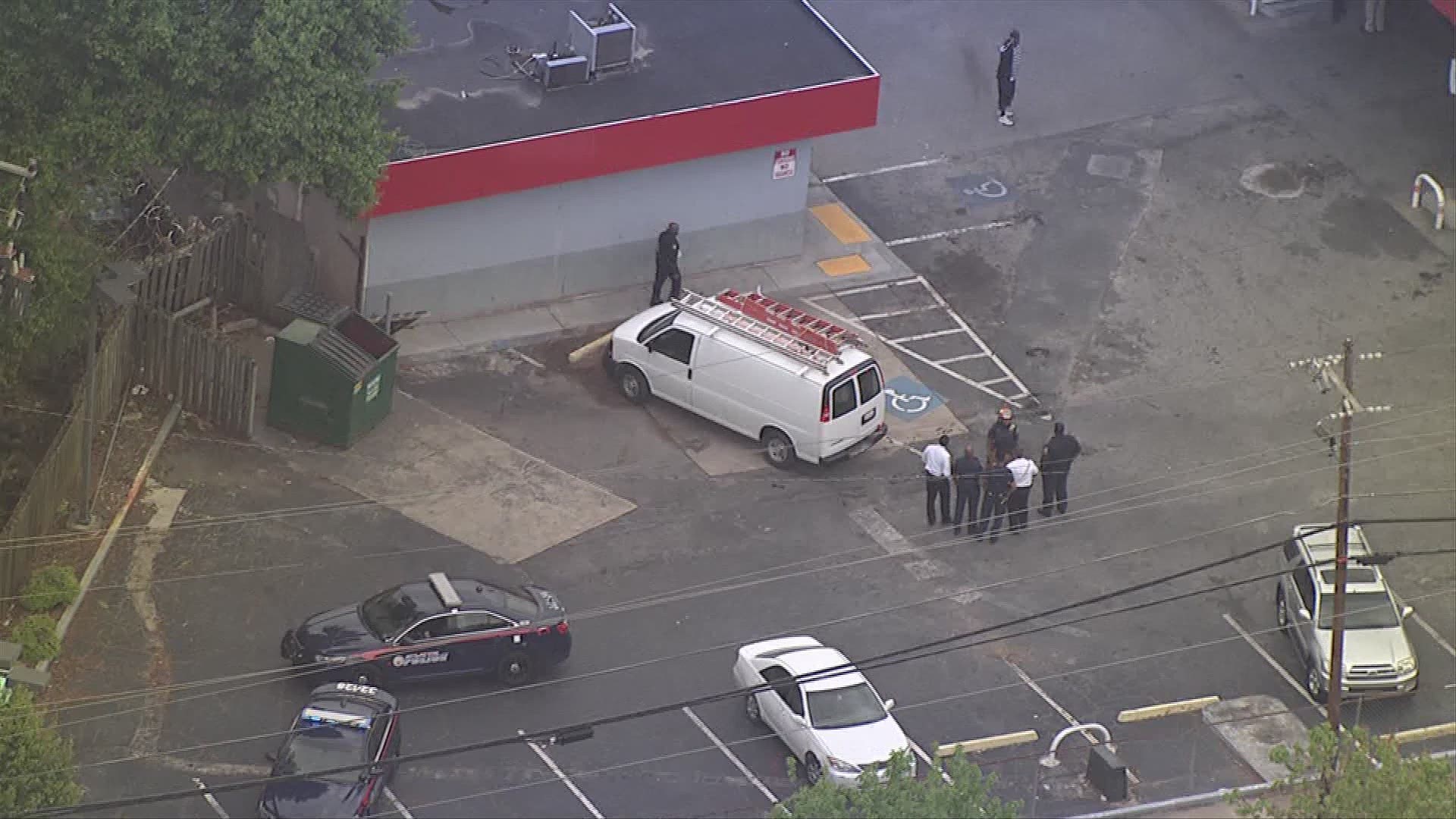 Man severely burned after gas pump fire breaks out | 11alive.com