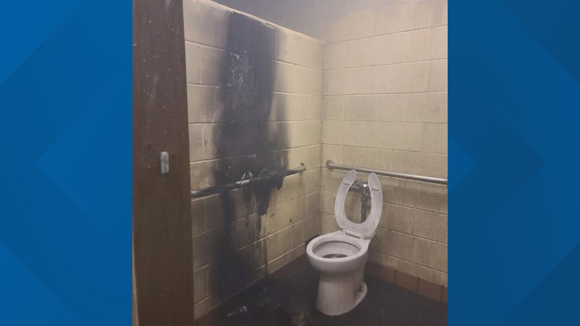 Cedar Shoals High School bathroom fire | 11alive.com