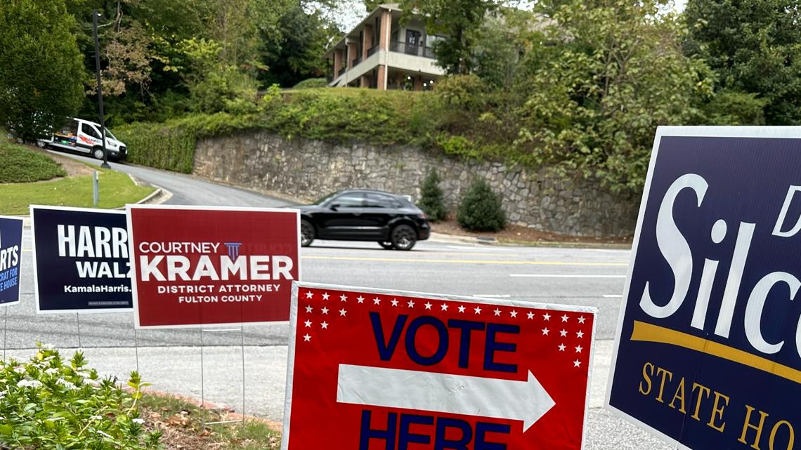 Where are political signs allowed in Georgia | 11alive.com