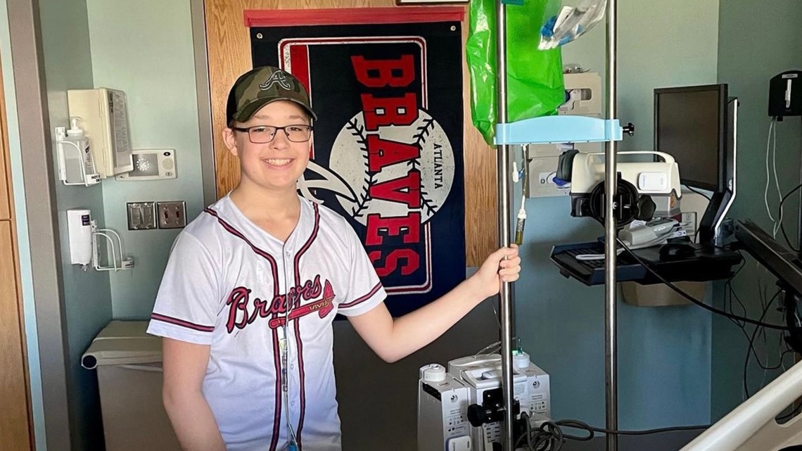 Atlanta Braves win helped young cancer patient Jacob Bannister ...