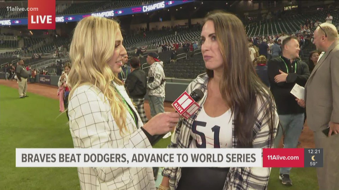 Wife of Braves' Will Smith weighs in on nerves ahead of NLCS Game 6 ...