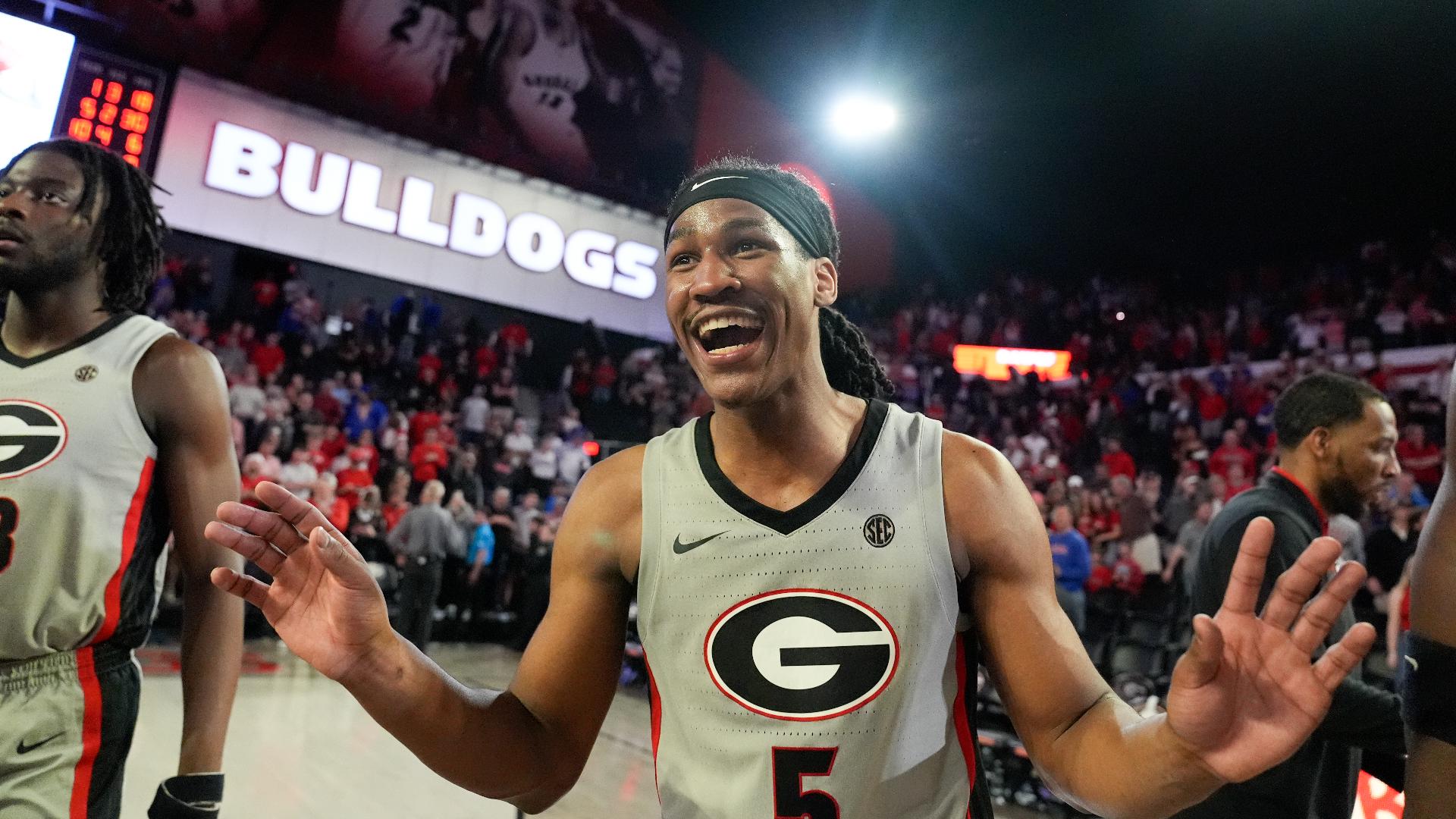 UGA basketball upset over Florida fans calmly rush court | 11alive.com