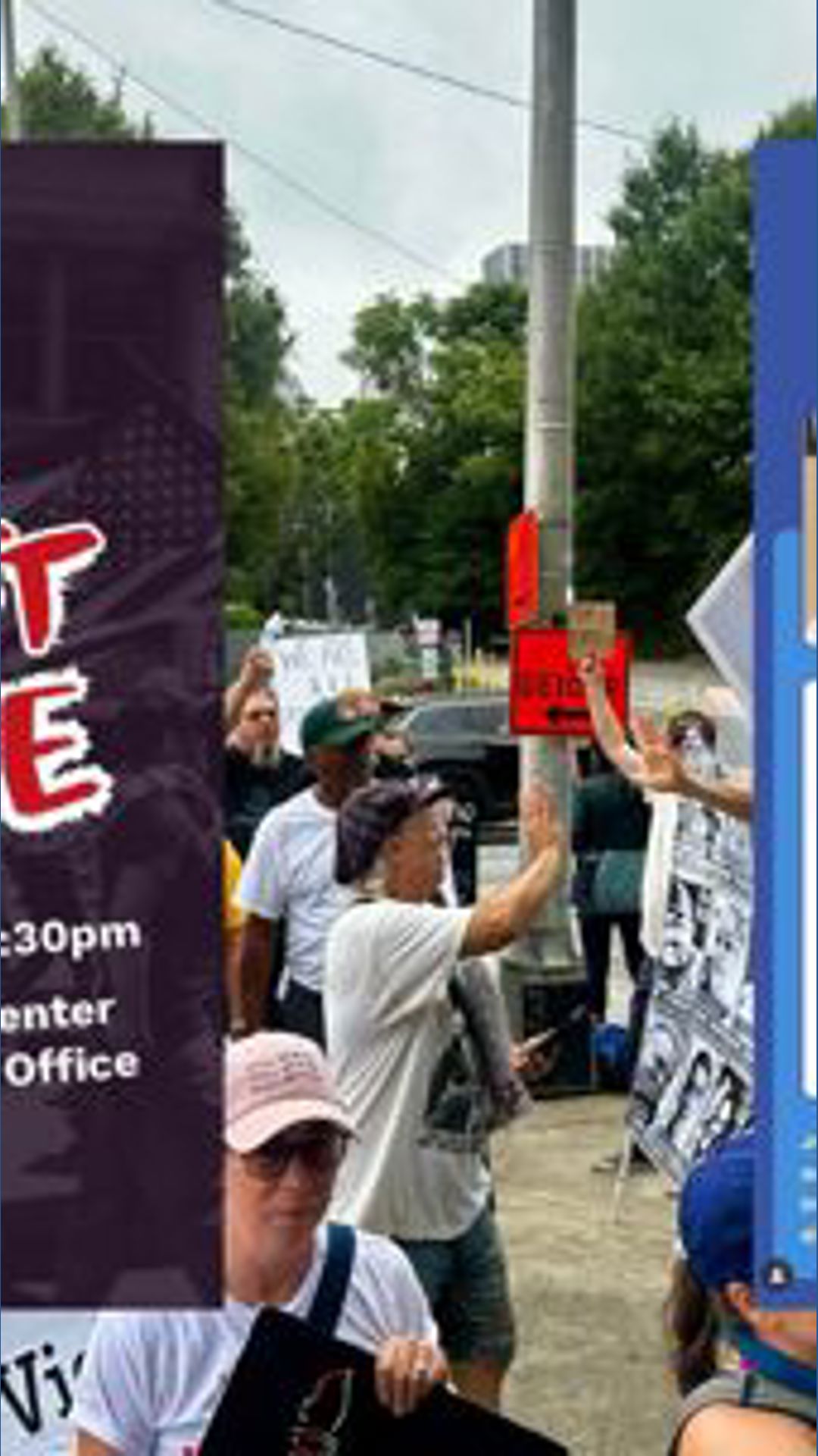 Protesters march to ICE Atlanta office in ‘Rage Against the Regime ...