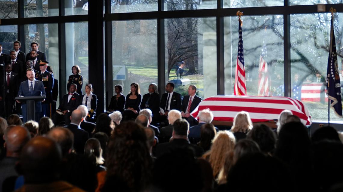 Jimmy Carter funeral service at The Carter Center | 11alive.com