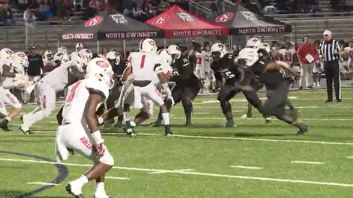 North Gwinnett vs. Norcross Georgia high school football Nov. 3 ...