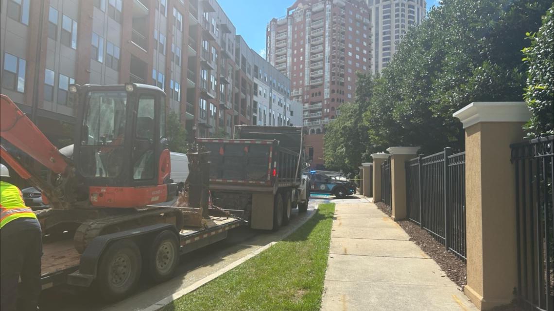 Water restored after flooding busy road in Buckhead | 11alive.com