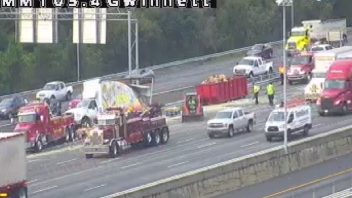 Atlanta traffic I 20 I 75 I 85 I 285 we weather Friday Oct. 20 ...