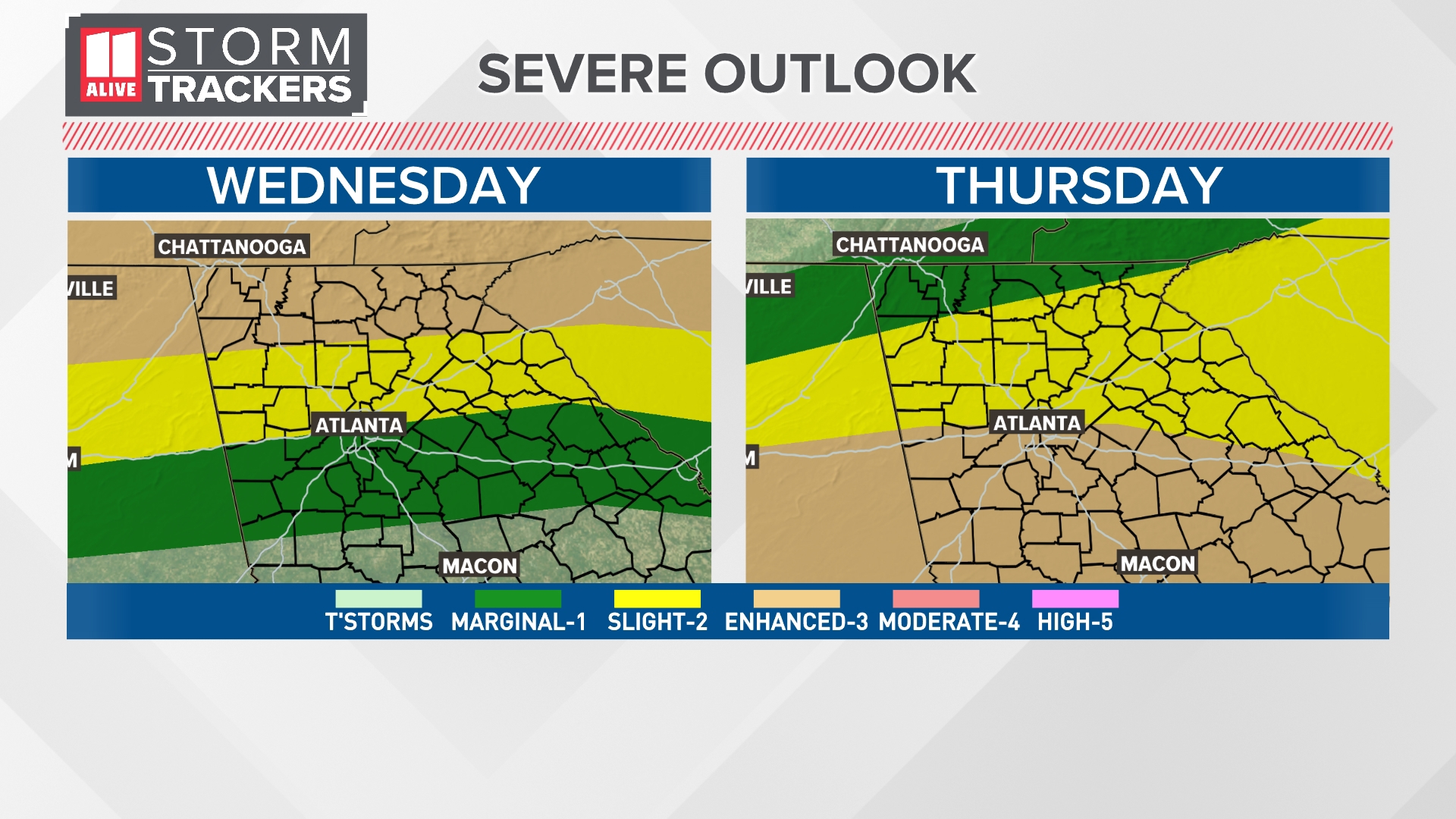 Atlanta weather forecast | When to expect storms | 11alive.com