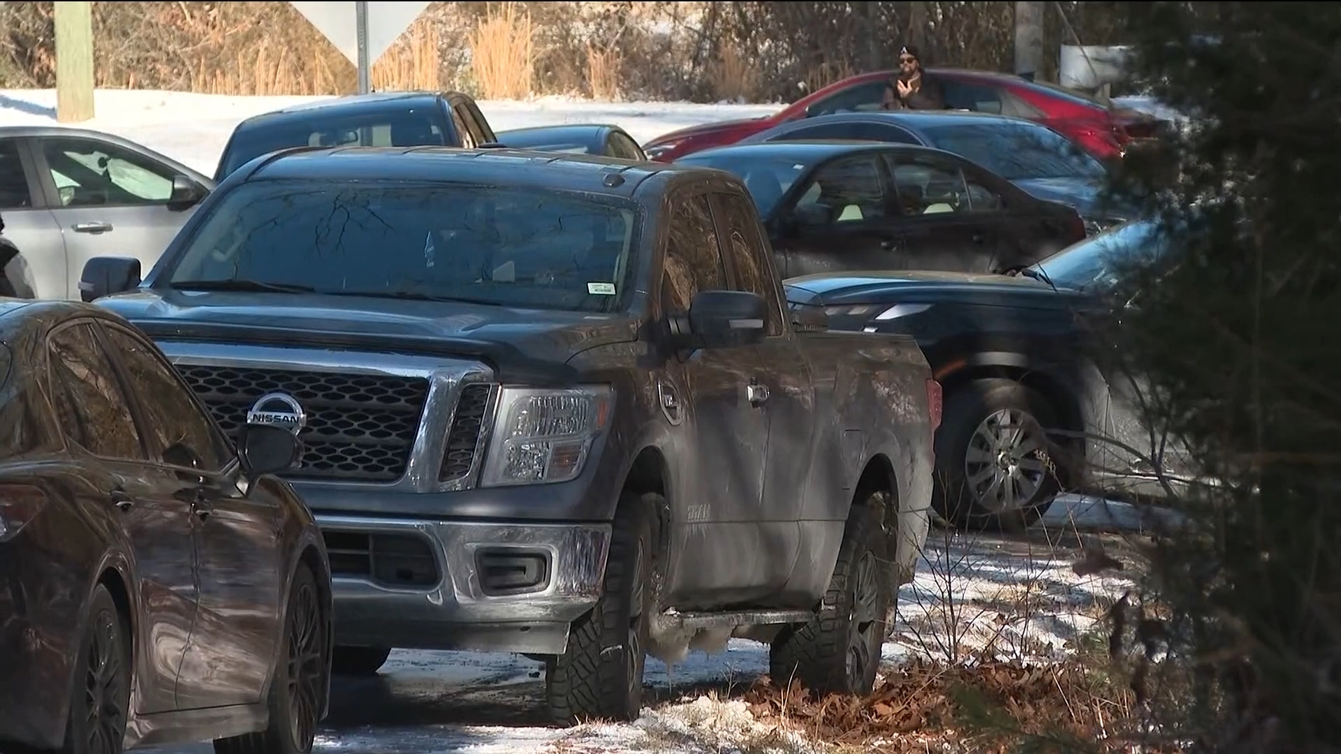Atlanta snow and ice aftermath: Drivers stranded on Mink Livsey Road ...