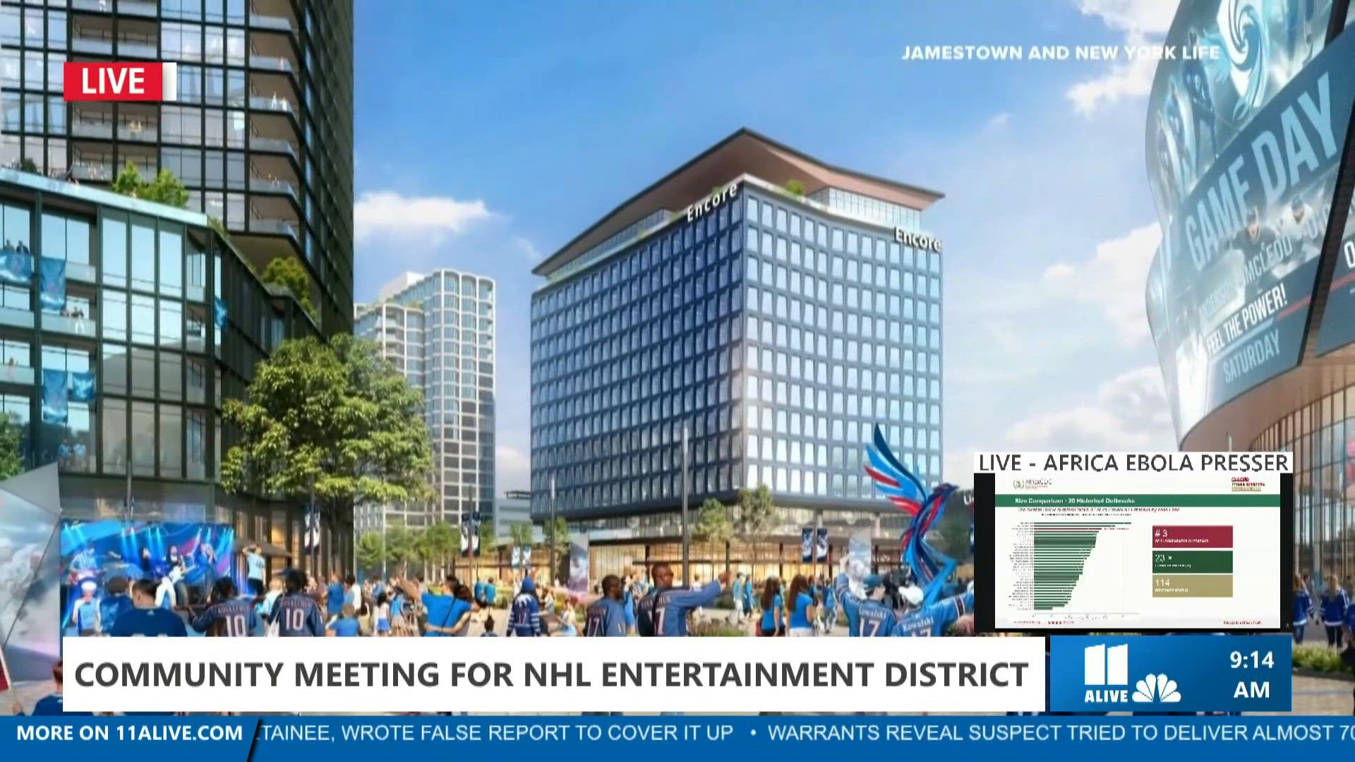 North Point developers pitch NHL arena vision | 11alive.com