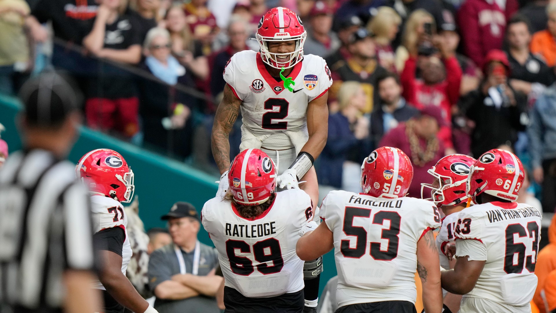 Georgia sends message to CFP committee in blowout win over FSU ...