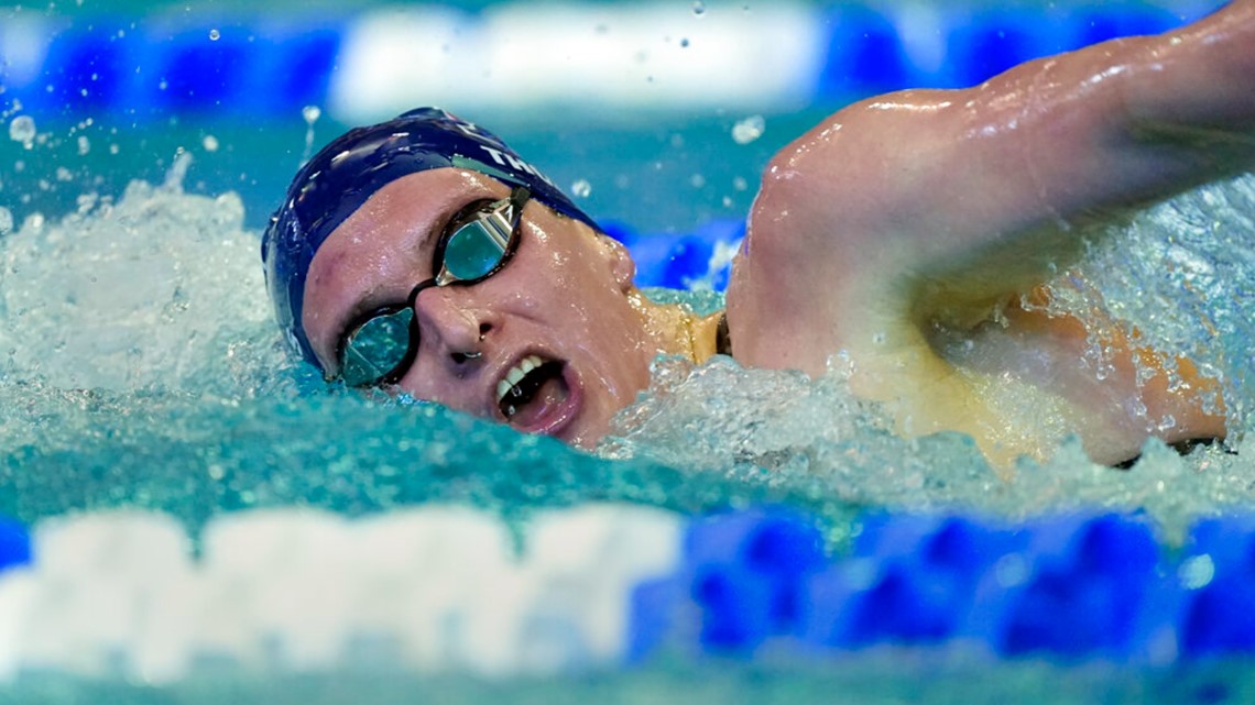 University of Pennsylvania swimmer Lia Thomas NCAA Georgia Tech ...