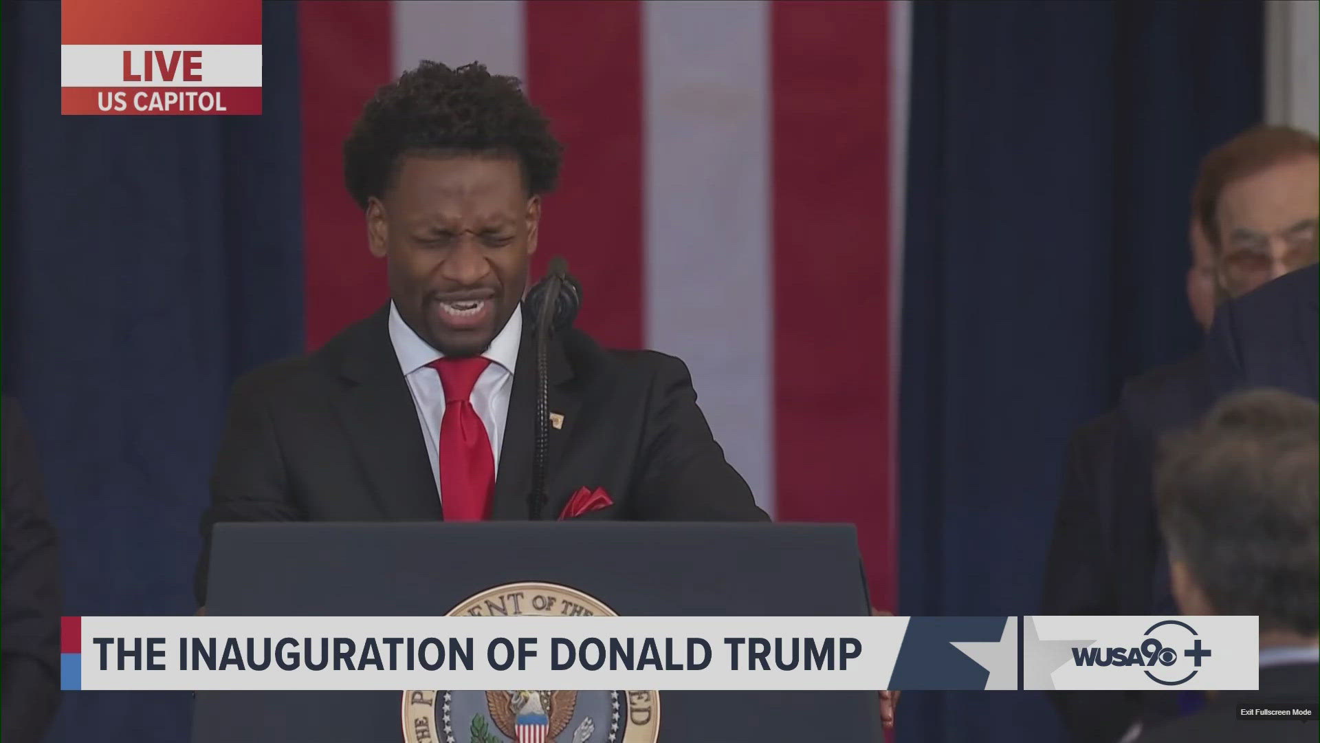 Pastor Lorenzo Sewell mentions Stone Mountain, Georgia | Trump ...