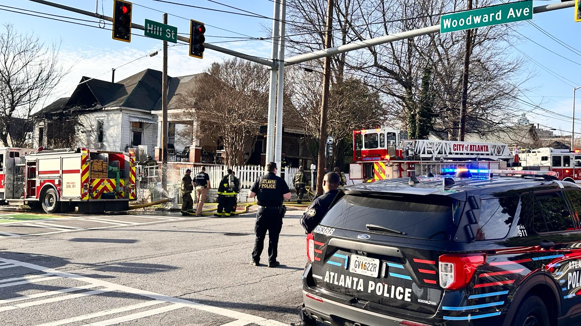 Fire on Hill Street in Atlanta: Smoke fills air | 11alive.com