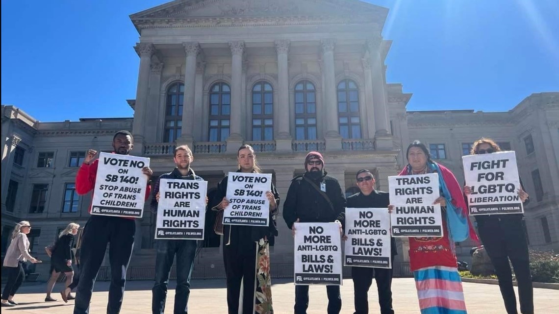 Trans Liberation Day at Georgia Capitol | 11alive.com