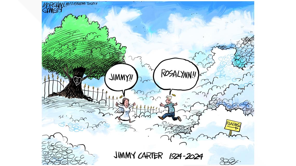 Jimmy Carter cartoon created by Georgia native | 11alive.com