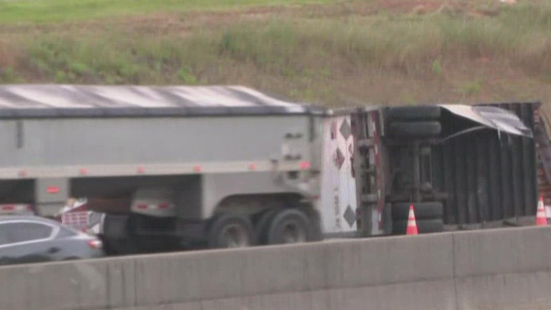 I-20 reopens partially after overnight tractor trailer crash | 11alive.com