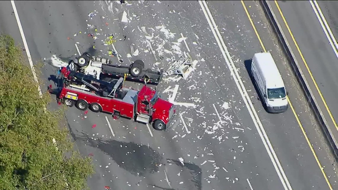 All lanes blocked on I-85 south at Chamblee Tucker Rd. after wreck ...