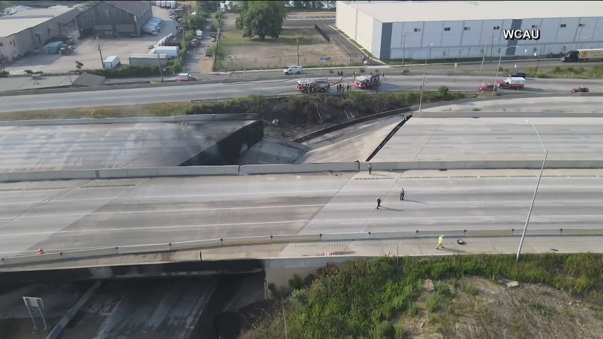 Interstate 95: Part of highway collapses in Philadelphia | 11alive.com