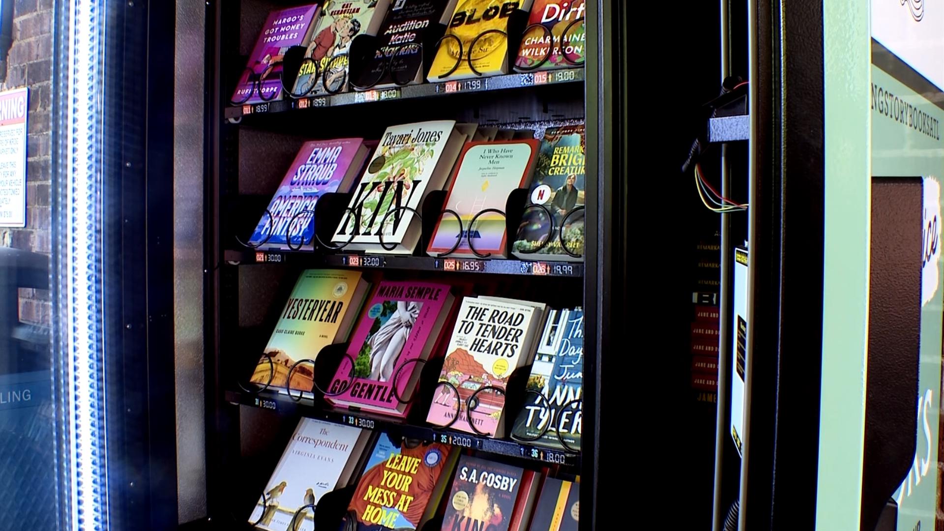 Book vending machine marks new chapter for Krog Street Market | 11alive.com