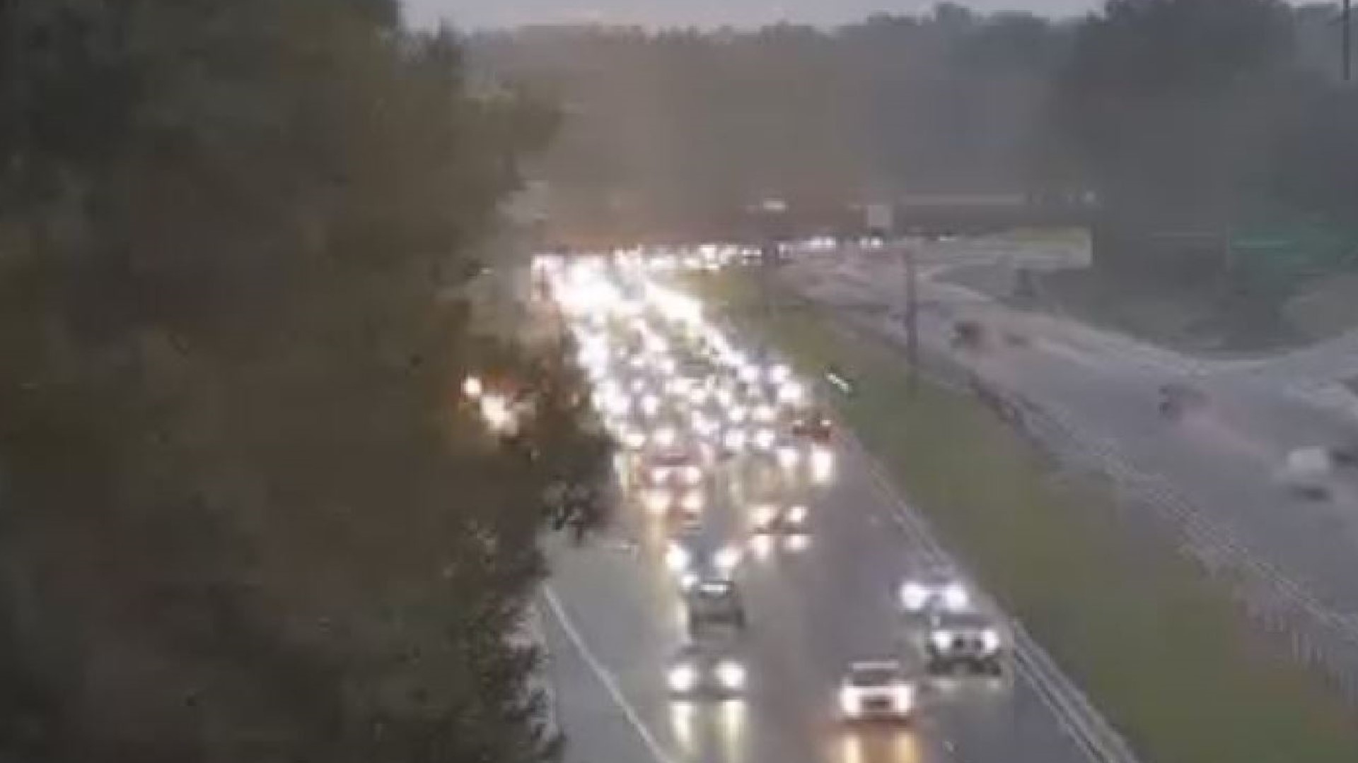 Atlanta traffic I 85 I 75 I 285 I 20 conditions after rain Friday ...