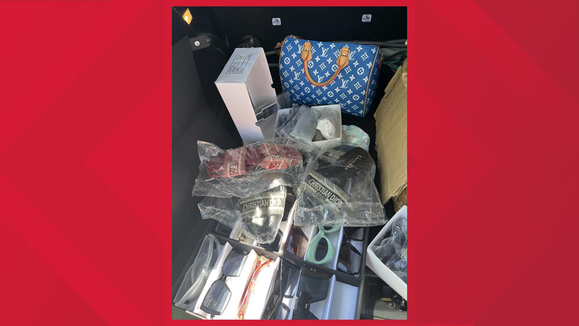 2 arrested after investigators seize almost $1M in fake designer ...