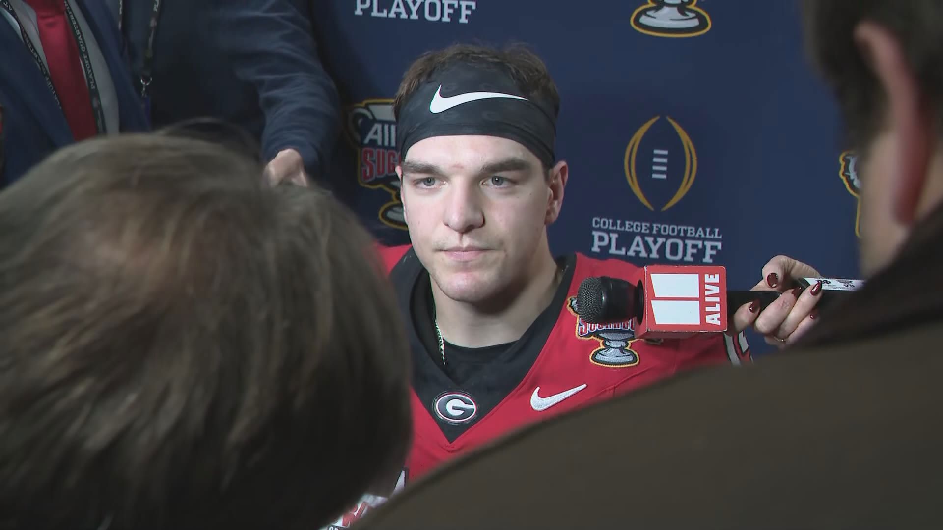 Gunner Stockton discusses Sugar Bowl loss, performance | 11alive.com