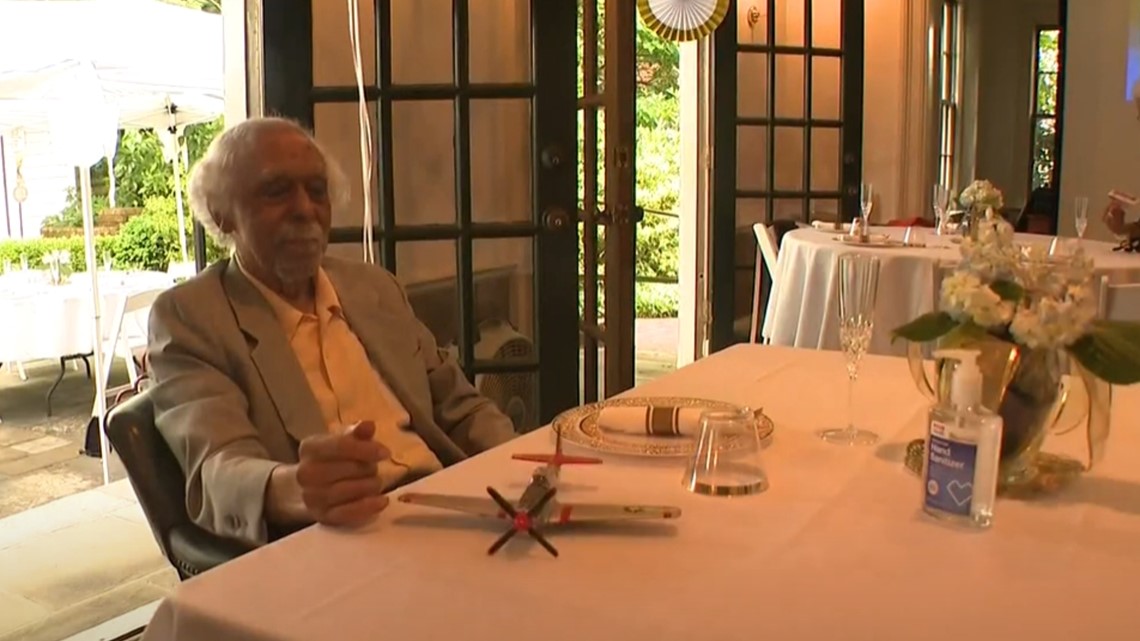 Tuskegee Airman Richard Rutledge 100th birthday celebration | 11alive.com